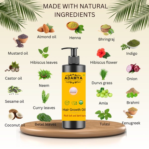 Adamya Hair Growth Oil – adamya