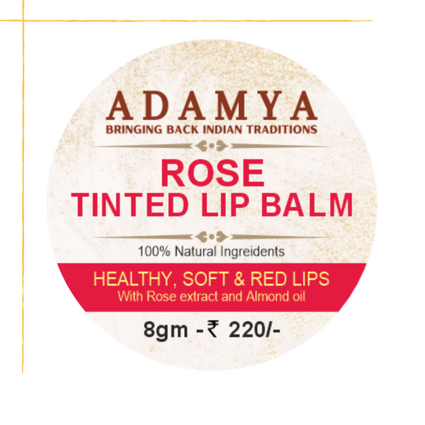HANDMADE NATURAL ROSE PETAL LIP BALM _ 100% PURE, 100% NATURAL AND CHE ...